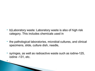 Hospital waste management Real time Analysis | PPT