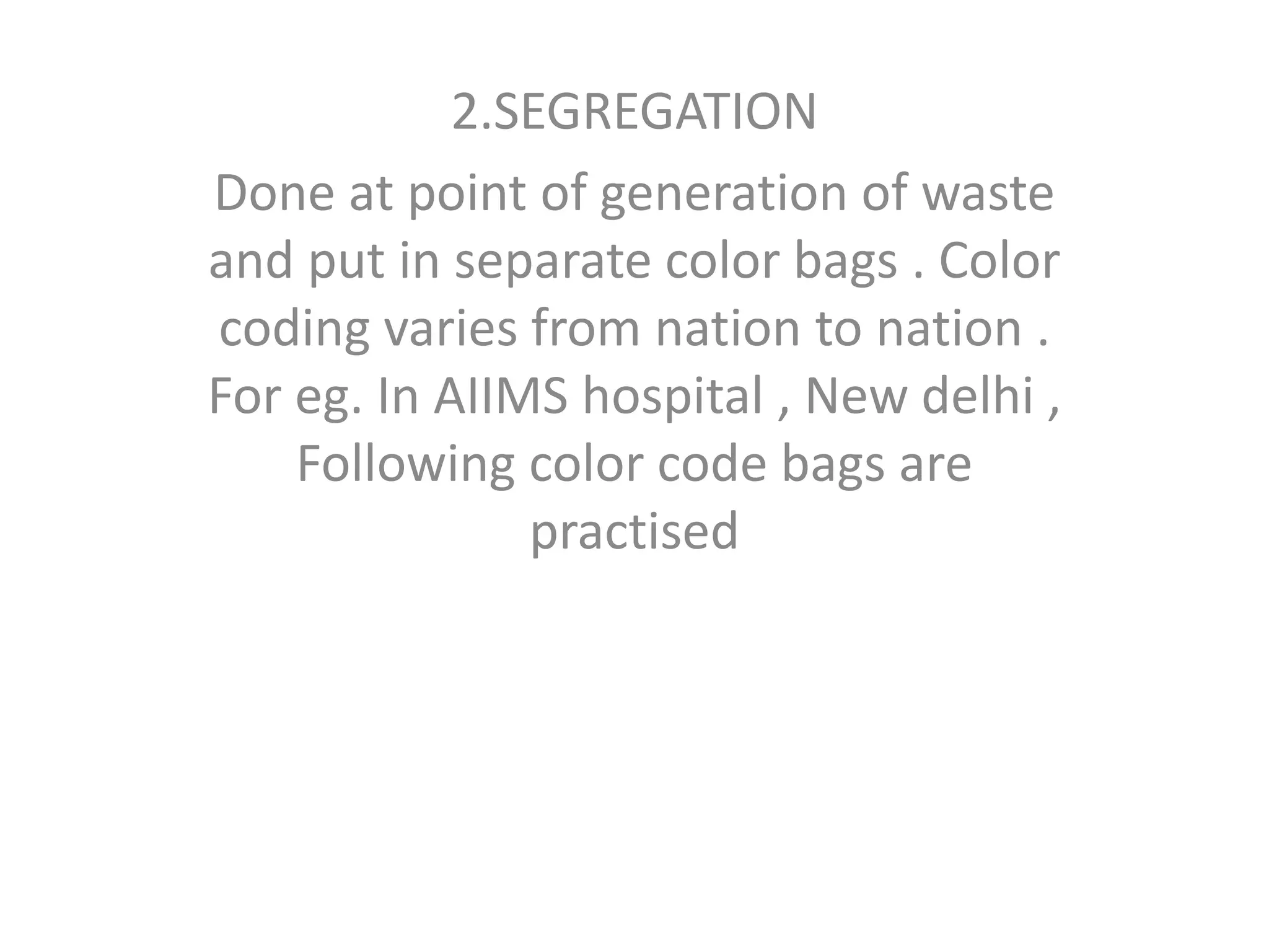 Hospital waste management | PPTX