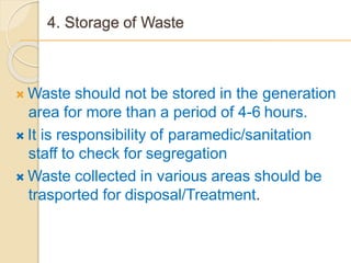 Hospital waste management | PPTX