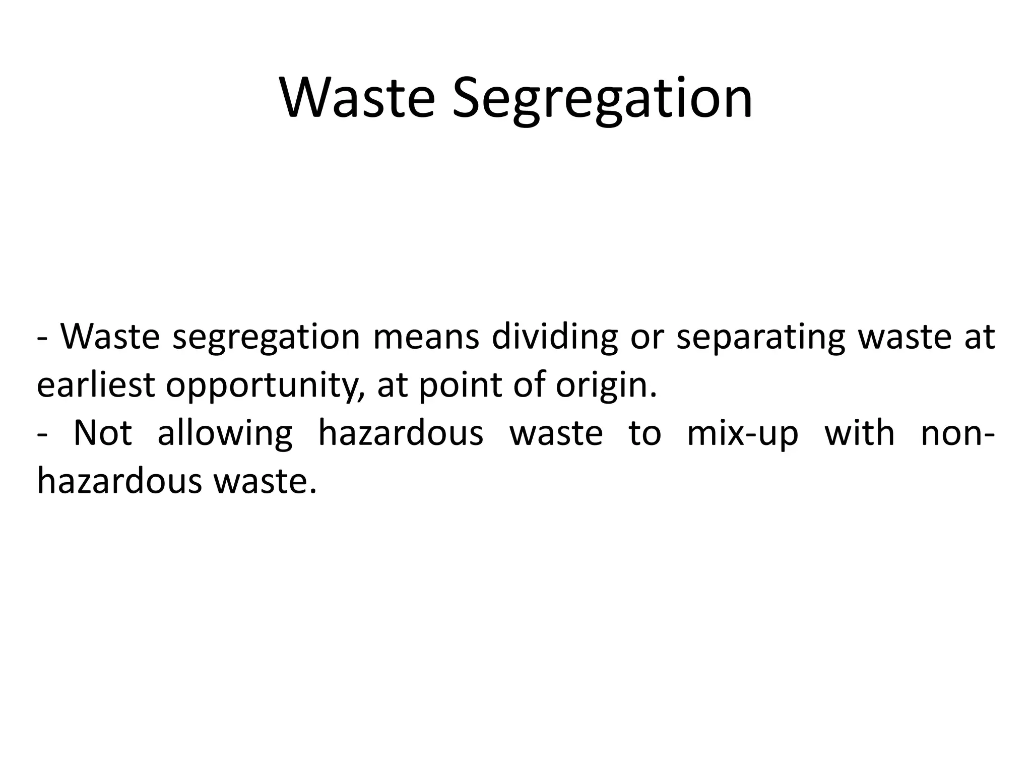 Hospital Waste Management | PPTX