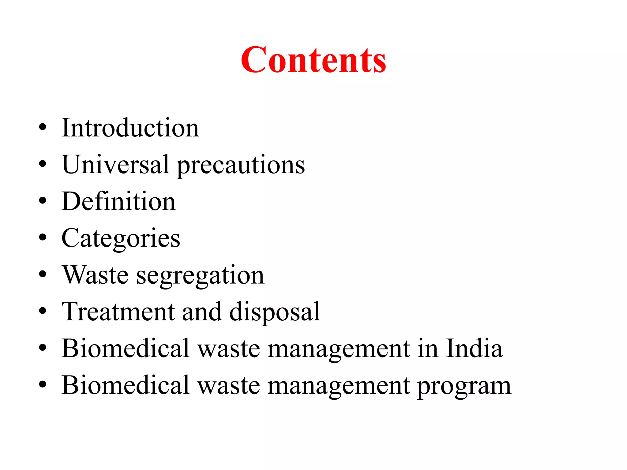 Hospital waste management | PPTX