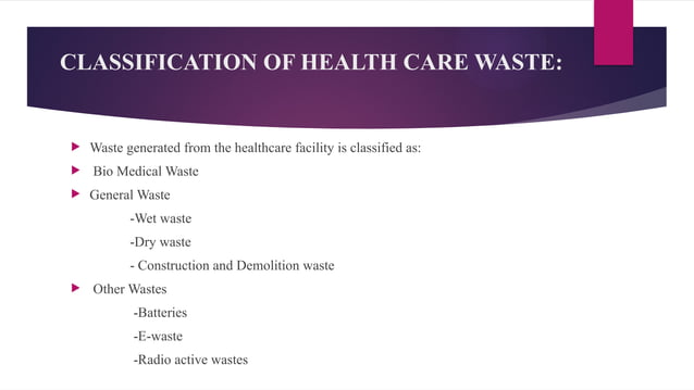 Hospital Waste Management in its settings.pptx