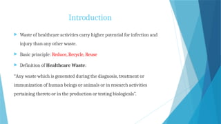 Hospital Waste Management and its Importance.pptx