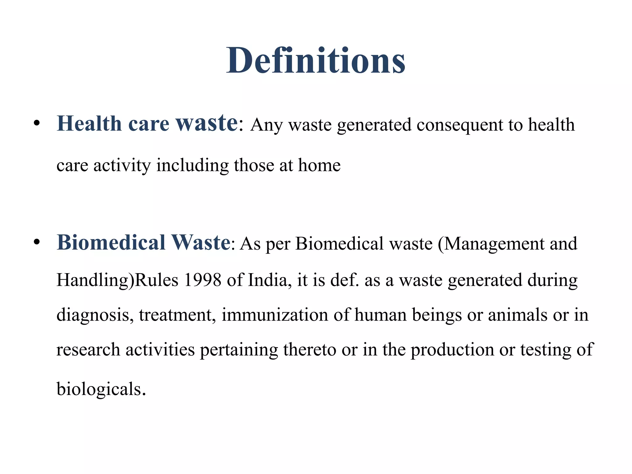 Hospital waste managemnt | PPTX