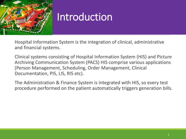 Total Hospital Information System: Lesson learnt from Hospital Selayang ...