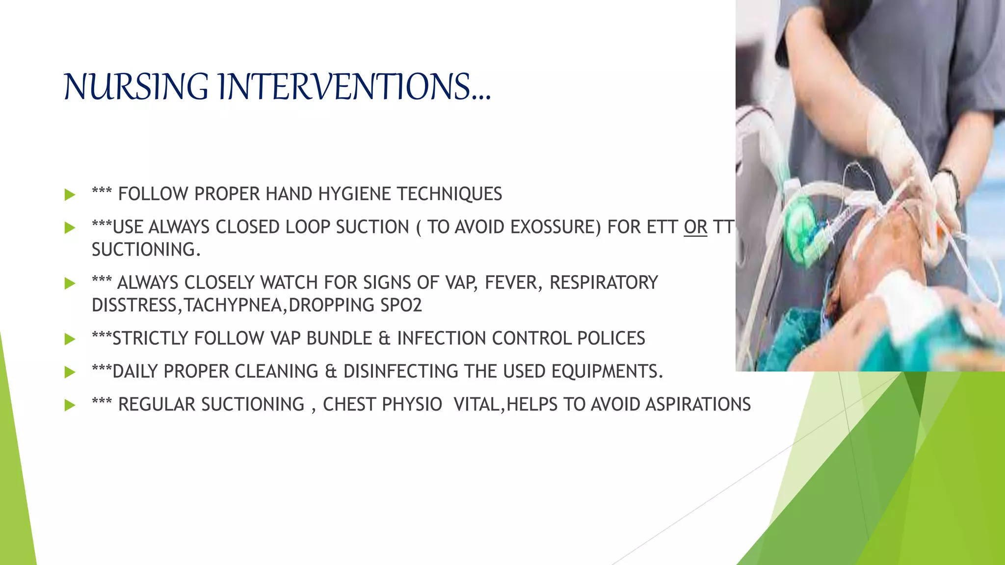 HOSPTAL ACQUIRED PNEUMONIAE , PREVENTION AND MANAGEMENT PROTOCALS ...