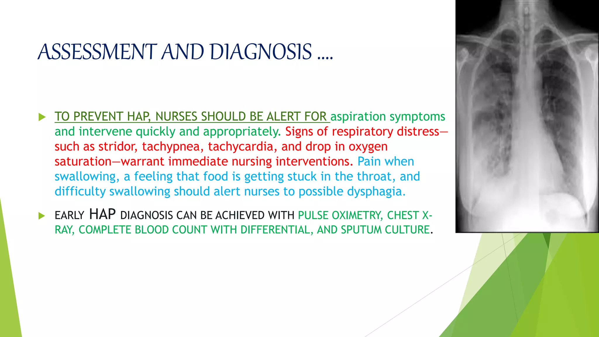HOSPTAL ACQUIRED PNEUMONIAE , PREVENTION AND MANAGEMENT PROTOCALS ...
