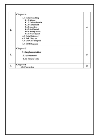 Hosptal management system | PDF