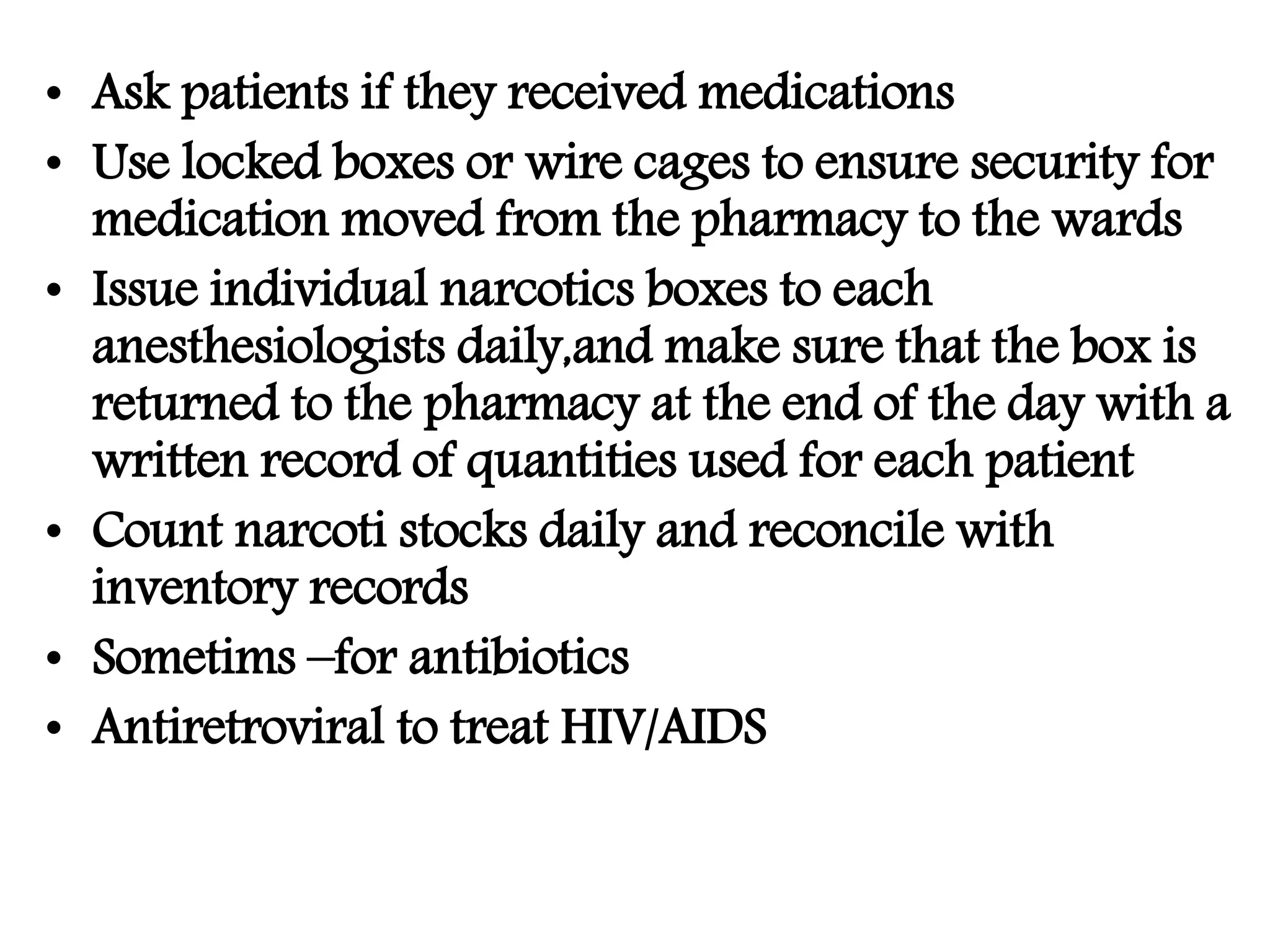 Hosptal pharmacy management | PPTX