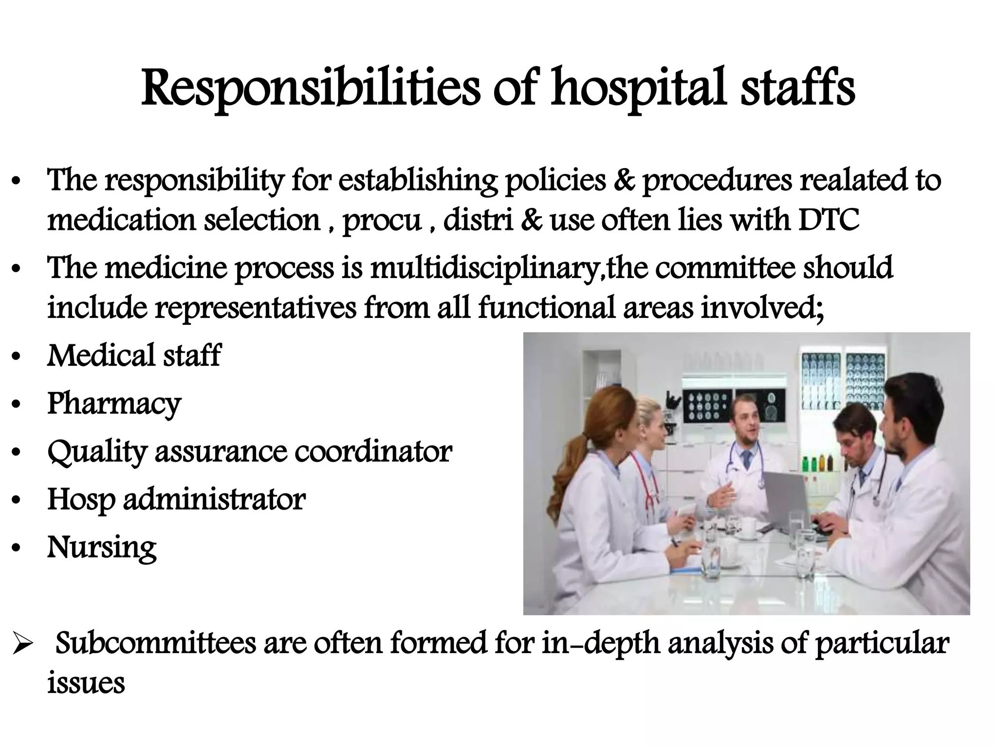 Hosptal pharmacy management | PPTX