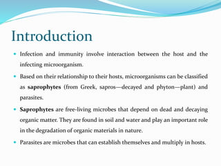 Host-microbe Relationship and Disease Process. lecture 2 Chapter.pptx