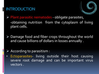 Host nematode interaction | PPTX