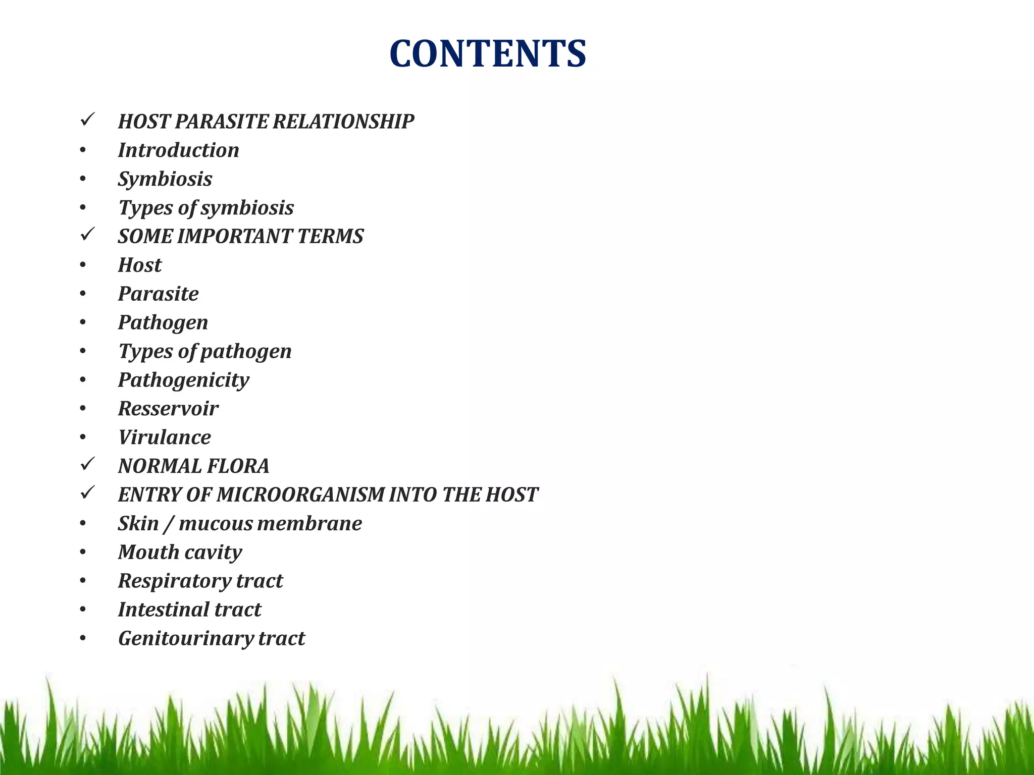 Host parasite relationship | PPTX