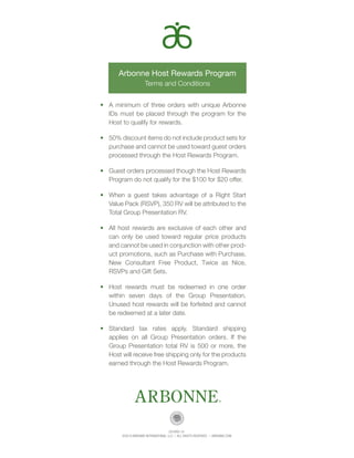 Host Rewards Flyer | PDF