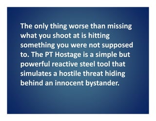 Hostage targets | PDF | Arms & Ammunition | Sensitive Topics