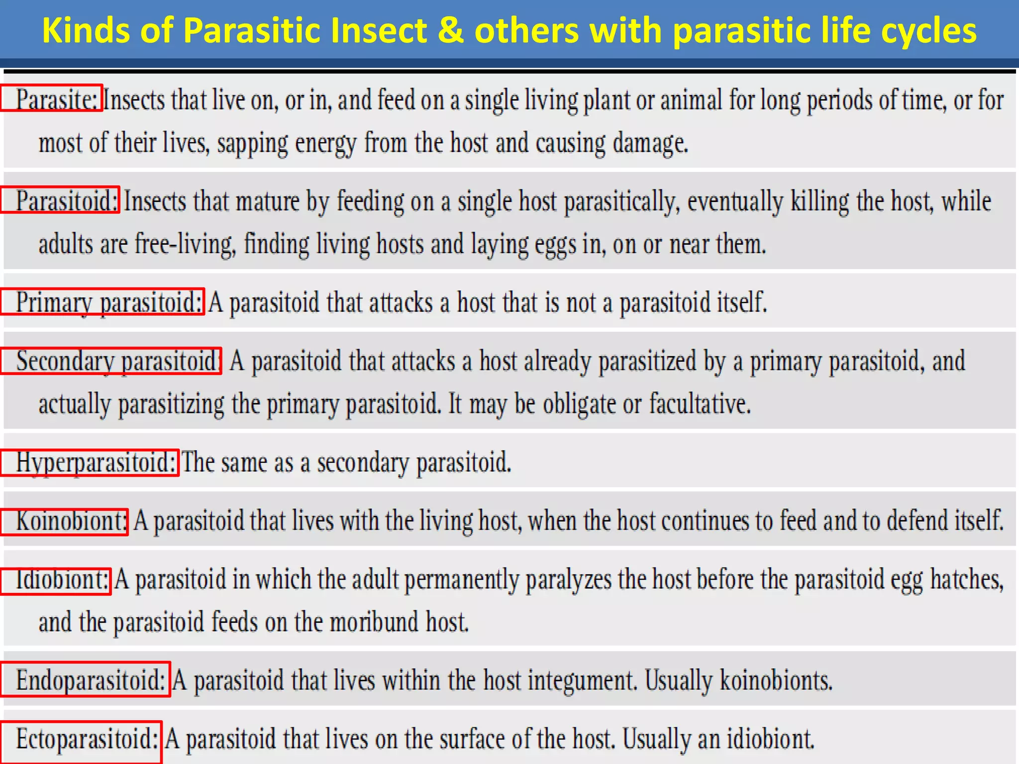 Host and parasite interaction | PPTX