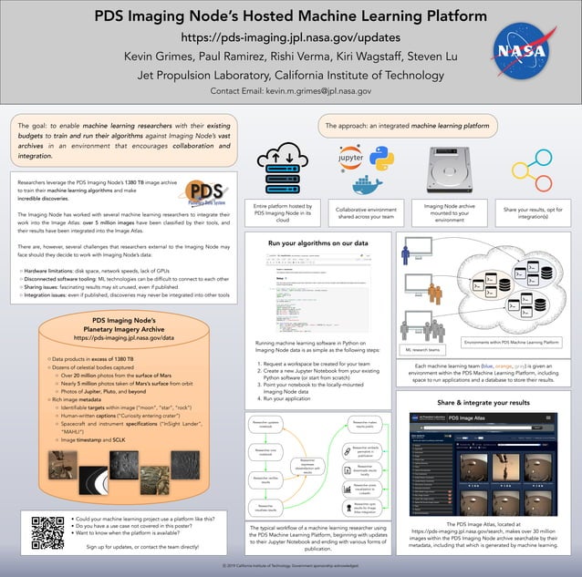 PDS Imaging Node's Hosted Machine Learning Platform | PPT