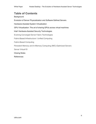 Hosted desktop and evolution of hardware server technologies - 2015 edition | PDF | Desktops ...