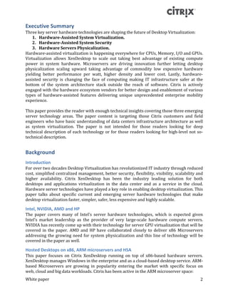 Hosted desktops and server evolution technologies - 2014 Edition | PDF