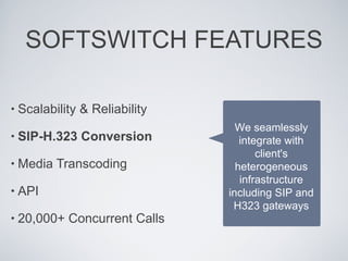 HostedSwitch® - Cloud VoIP SoftSwitch | PPT