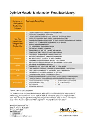 On-demand Warehouse Management | PDF