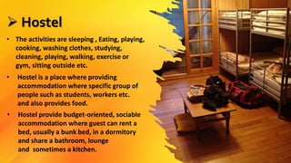 Hostel Literature Study | PPTX