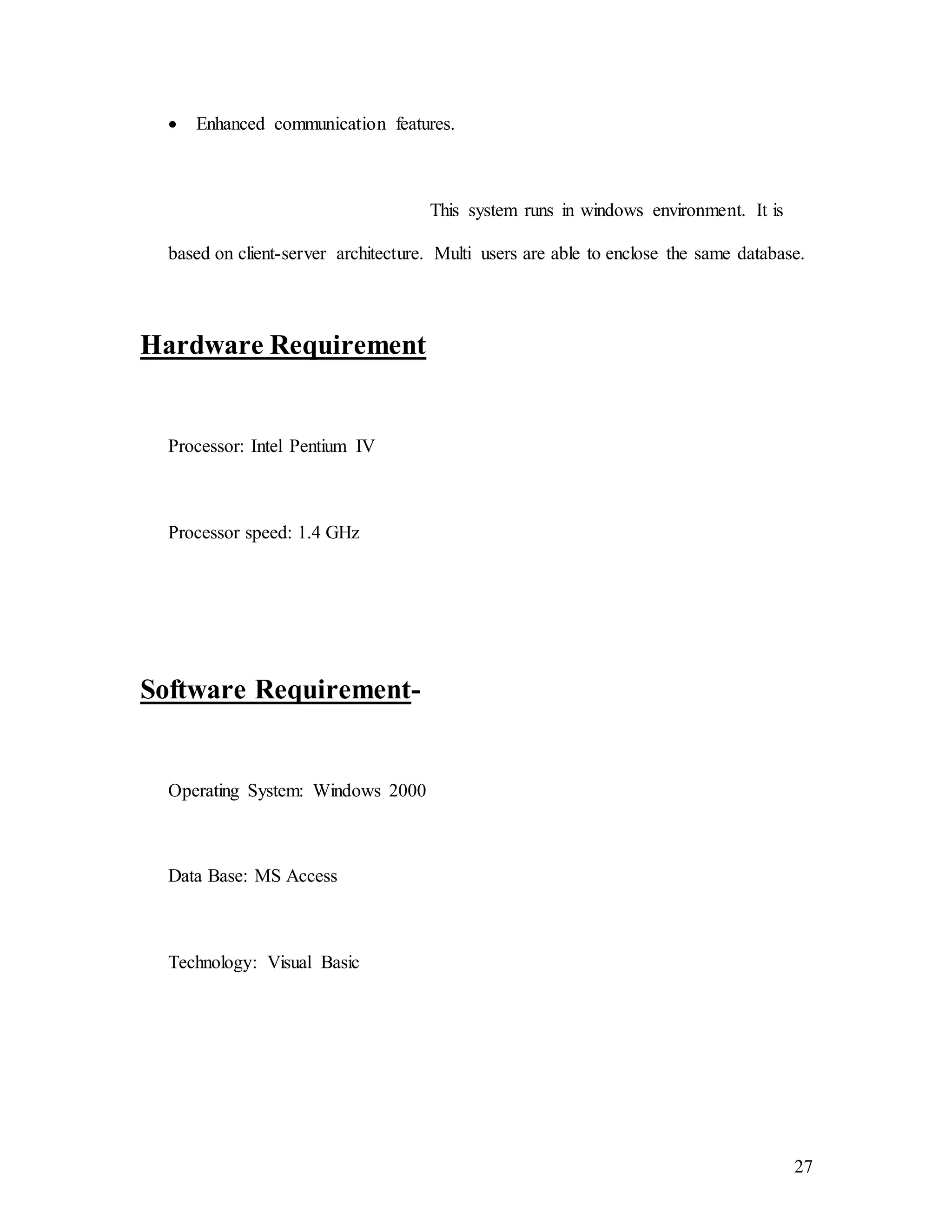 Hostel management system | DOC