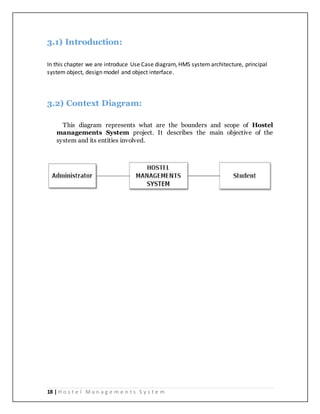 Hostel management system Software Engineering SRS | DOCX