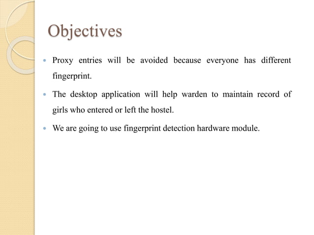 Hostel girls security ppt | PPTX | Operating Systems | Computer ...