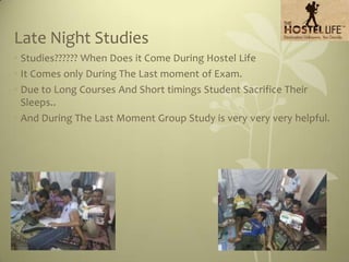 Hostel life | PPTX