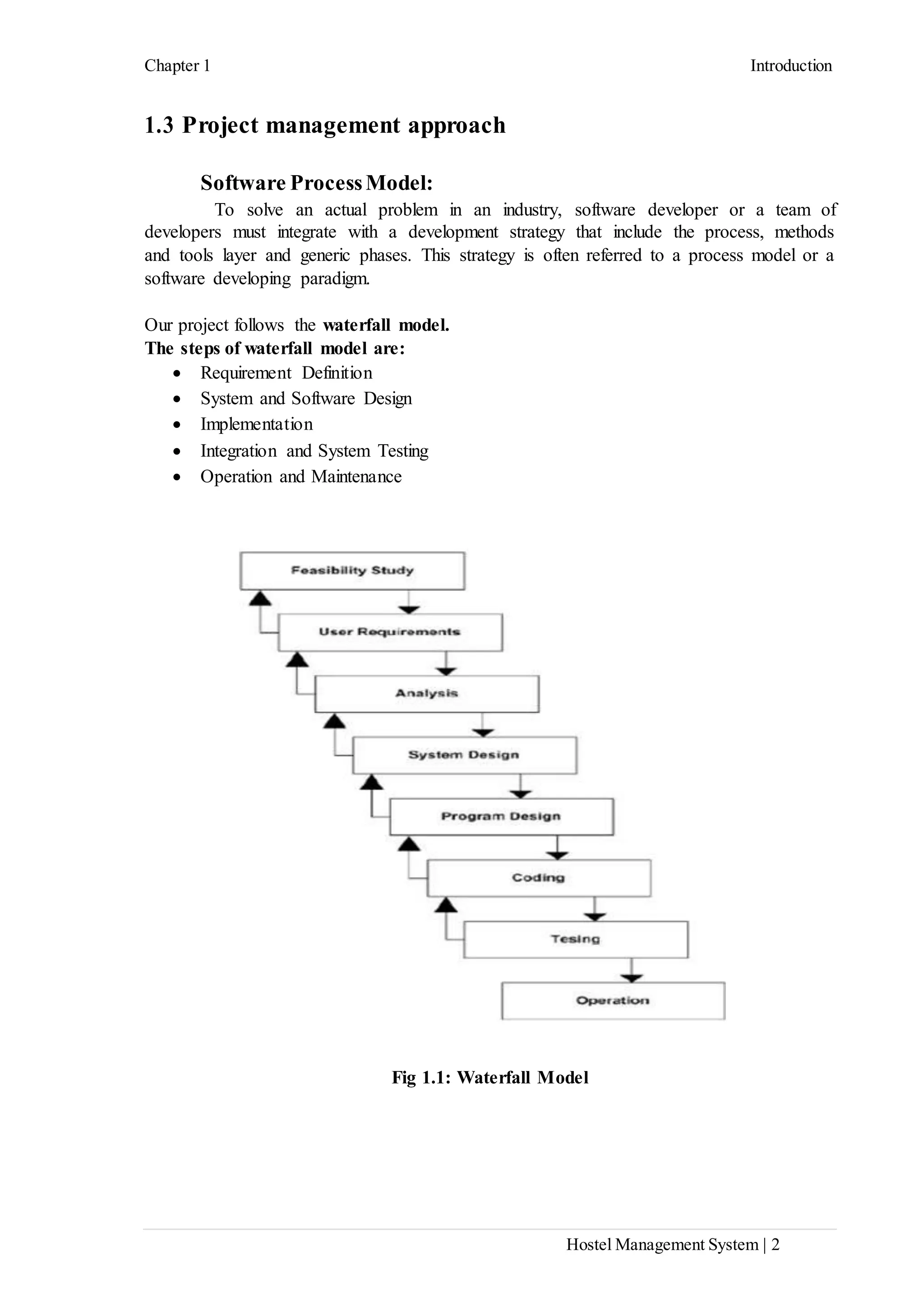 Hostel management project_report | DOCX