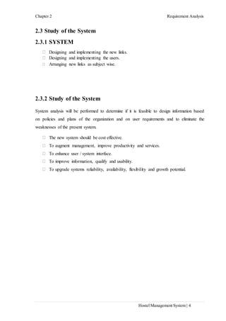 Hostel management project_report | DOCX