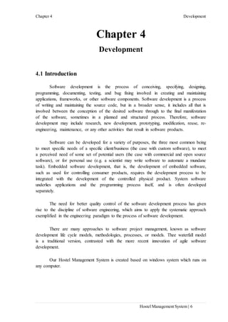 Hostel management project_report | DOCX