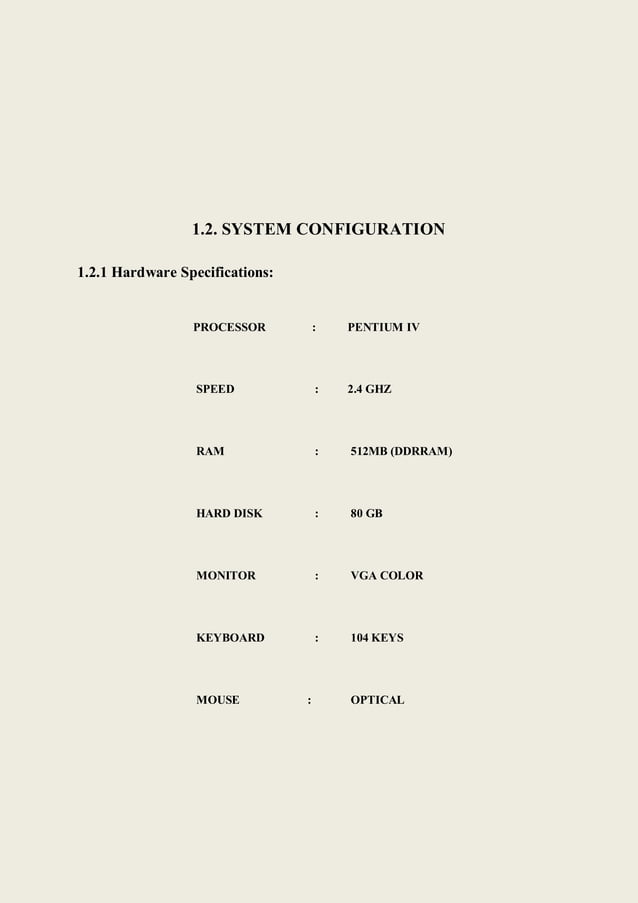 Hostel management system project report..pdf | Operating Systems | Computer Software and ...
