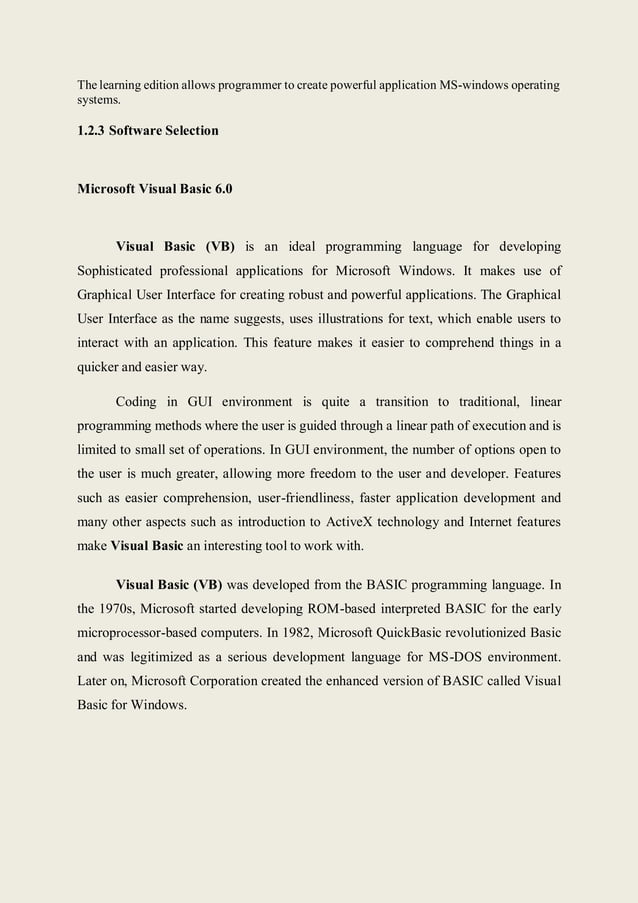 Hostel management system project report..pdf | Operating Systems | Computer Software and ...