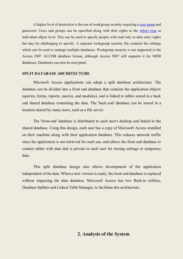 Hostel management system project report..pdf | Operating Systems | Computer Software and ...