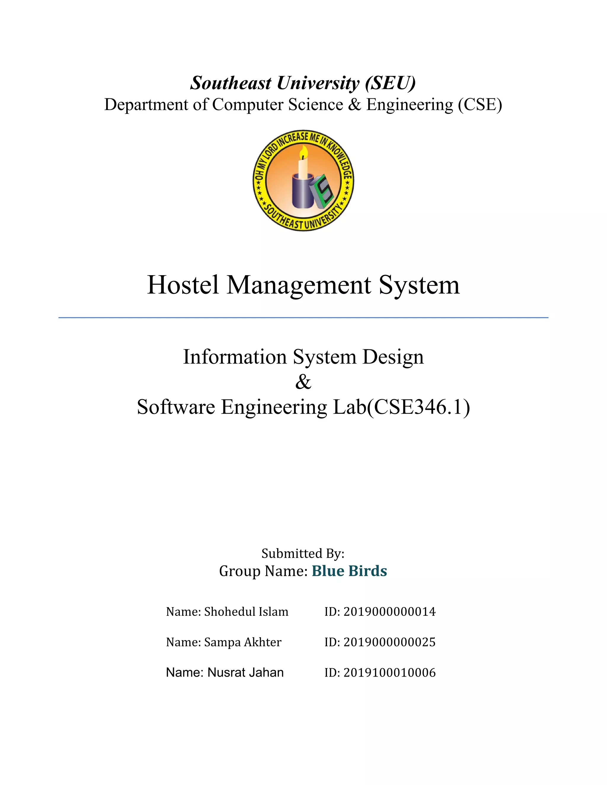 Hostel Management System Proposal Report.pdf