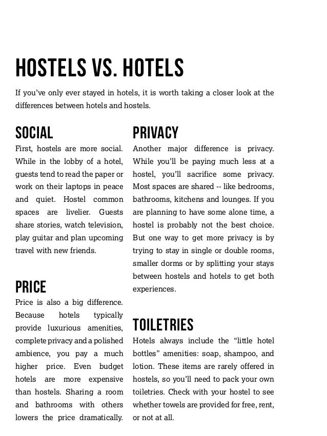 The Ultimate Hostel Guide: Hostels 101 The Ultimate Hostel Guide: Hostels 101