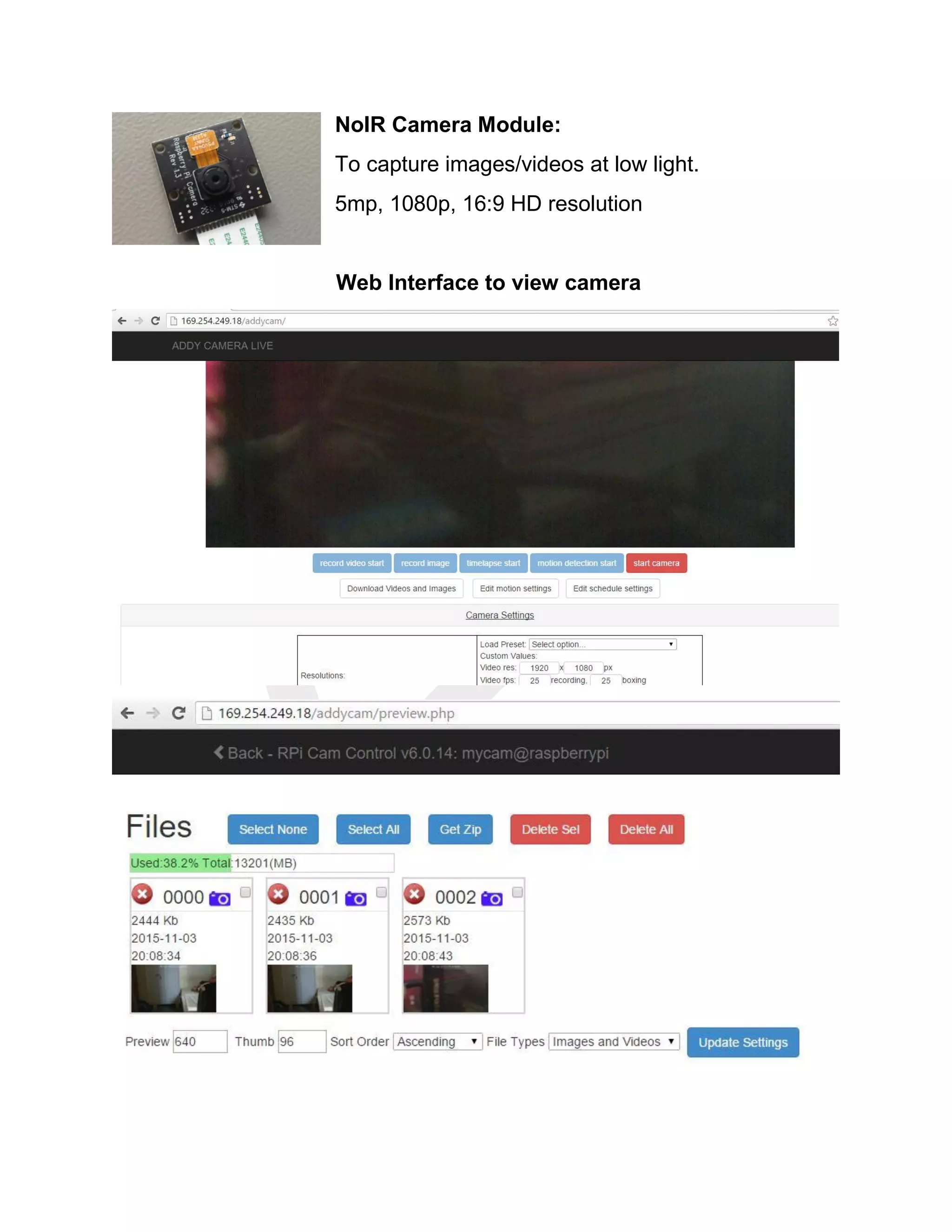 Hostel Security Camera Project Using Opencv Pdf Cameras And
