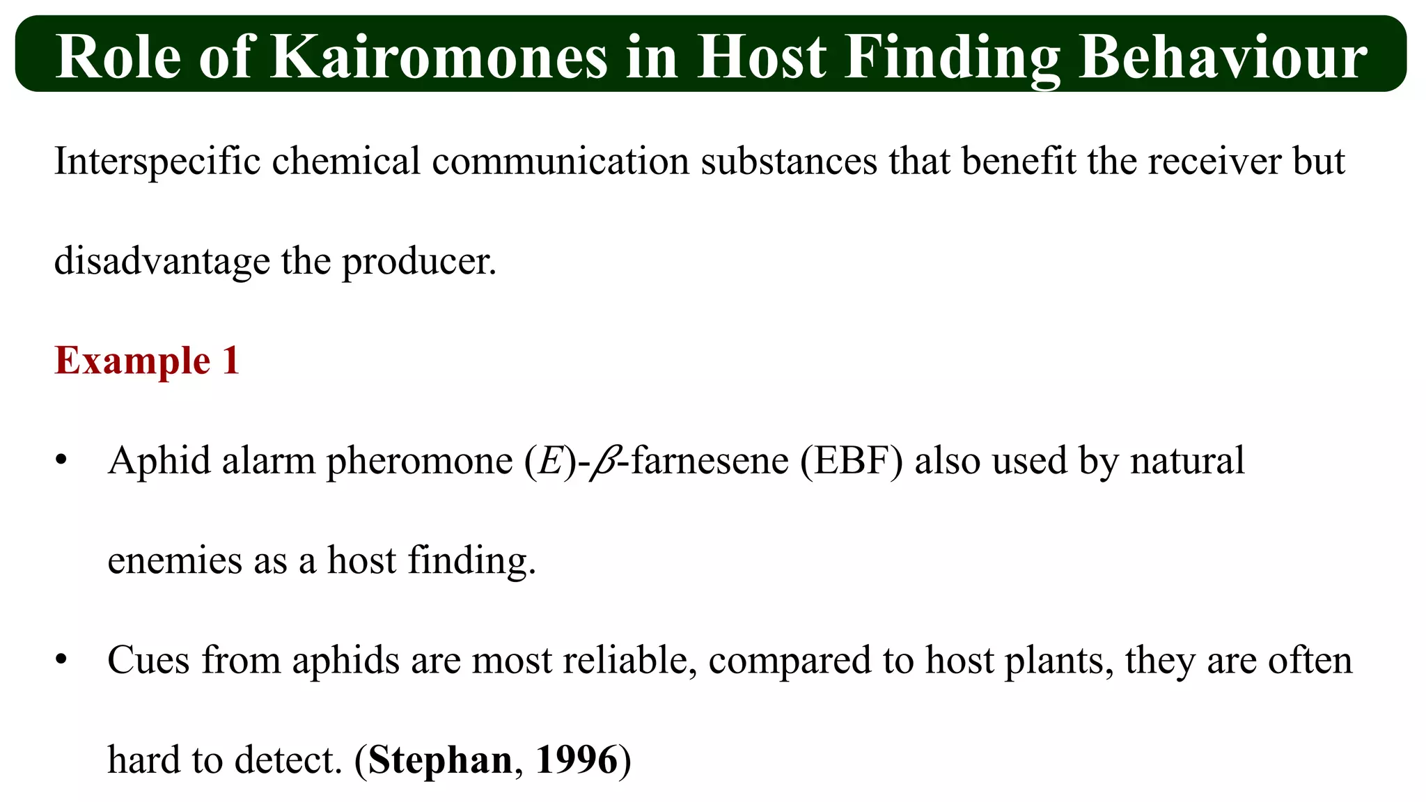 Host Finding Behavior of Insects | PPTX