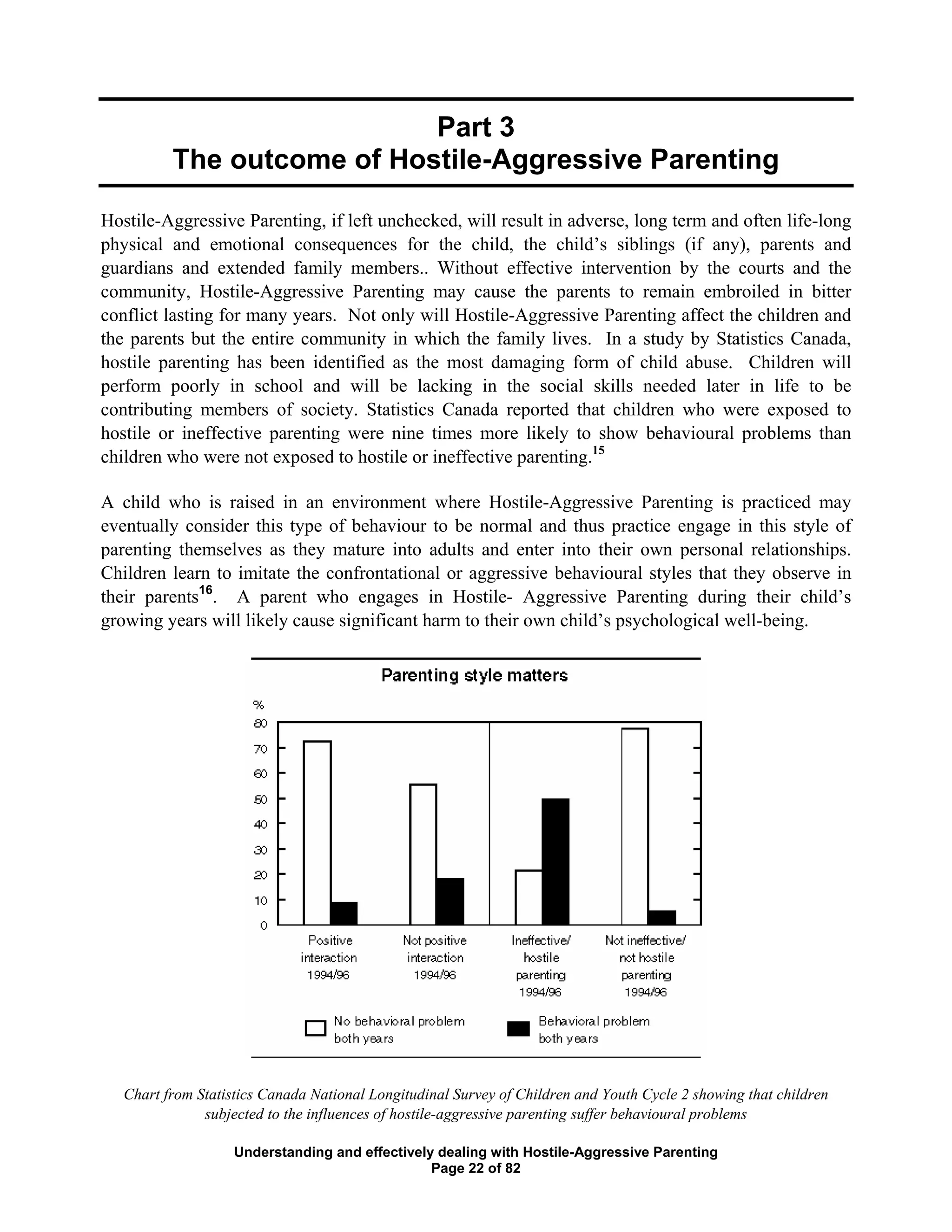 Hostile agressive parenting | PDF