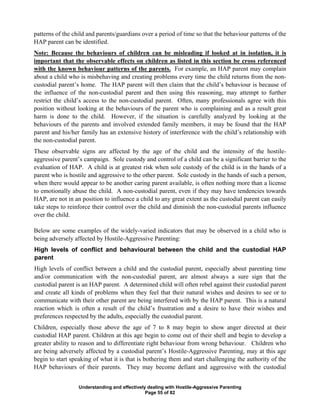 Hostile agressive parenting | PDF