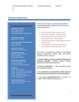 HOSTILE CONTROL TACTICS - Canine Services Program | PDF