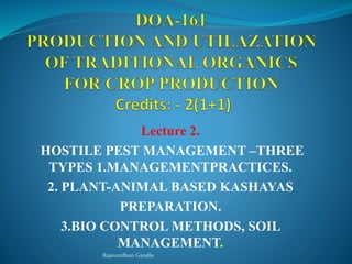 HOSTILE PEST MANAGEMENT three types Lecture 2.pptx