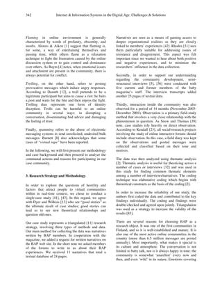 Hostility in virtual communities | PDF