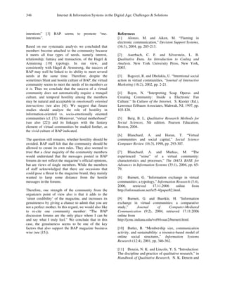 Hostility in virtual communities | PDF