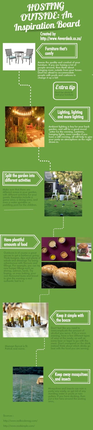 Hosting a Garden Party: An Inspiration Board | PDF