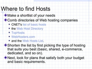 hosting.ppt