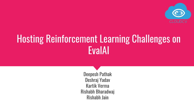 Code Upload Challenge on EvalAI | PPT
