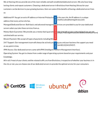Hostingultraso bratislava | PDF